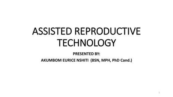 In-Vitro Fertilization | PPTX