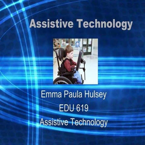 Assistive Technology Presentation | PPTX