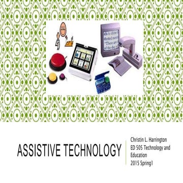 Assistive Technology | PPT