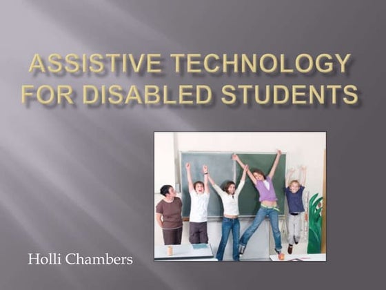 Assistive Technology - Alma Young | PPT