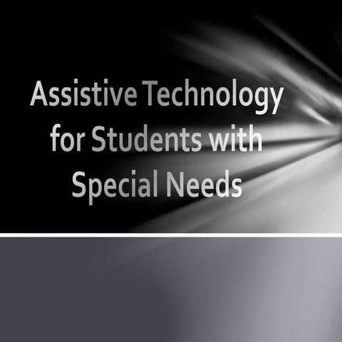 Assistive technology | PPT