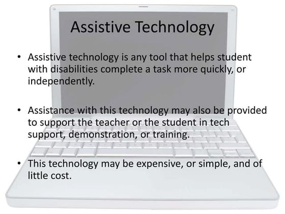 Assistive technology | PPT