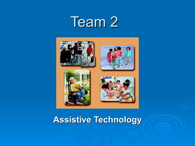 5 Low or No-Tech Assistive Technology Tools