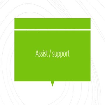 Collocations of the verbs, assist and support.pptx