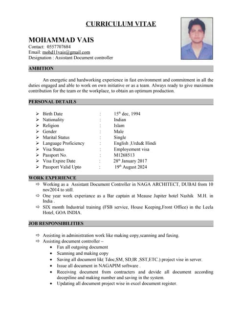 ASIM Resume | DOCX | Civil Engineering Industry | Industries