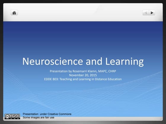 Introduction To Neuroscience | PPT