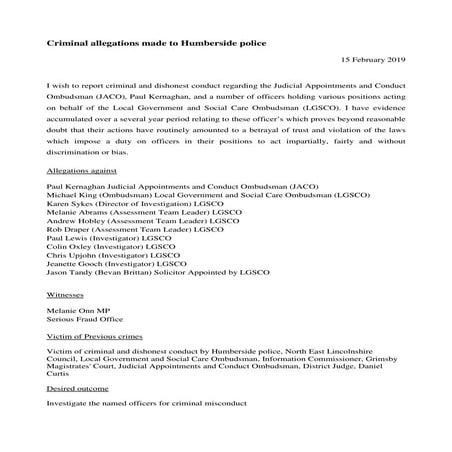 Moj criticised over forging documents | PDF