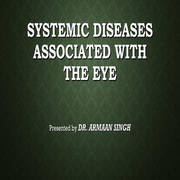 Associated eyes diseases | PPT