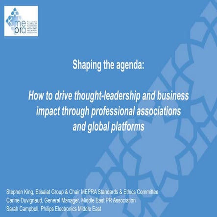 Association Engagement Workshop | PPTX