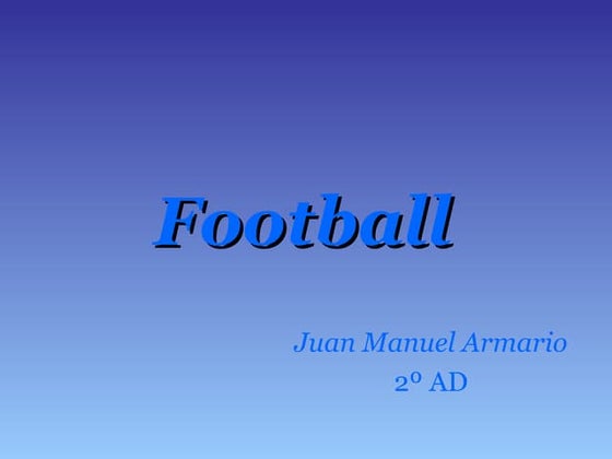 Football ppt | PPTX