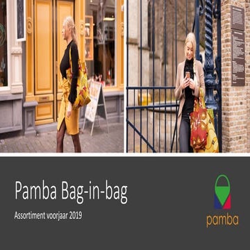 Assortiment Pamba Bags voorjaar 2019 | PPT