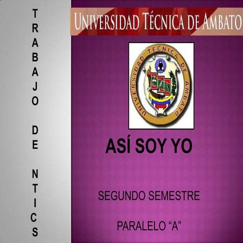 Así soy yo | PPT