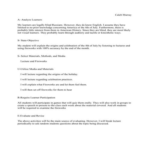 Assure assignment | DOCX | Educational Assessment | Education