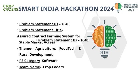 AgroCraft(v1.0).pptx usjdndidndjdkdskskdkddk | PPT