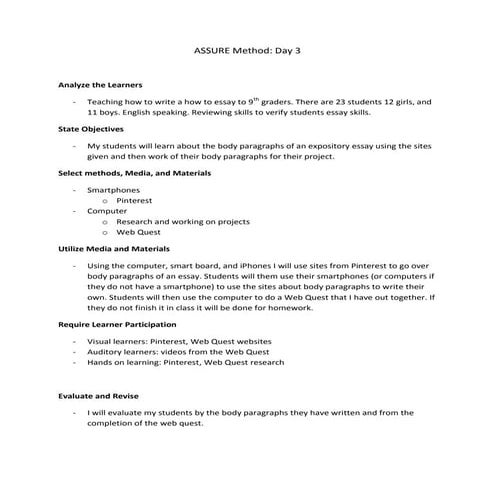 Day 2 Lesson Plan | DOCX