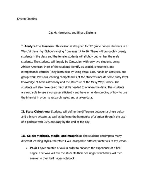 Tuesday ASSURE Method | PDF