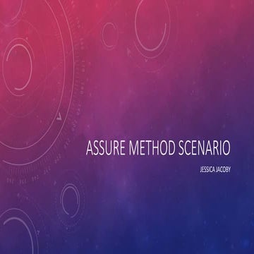 Assure method plan revised | DOCX