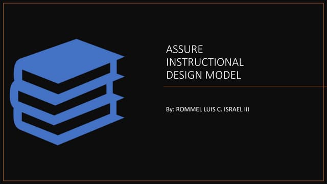 The ASSURE Model | PDF