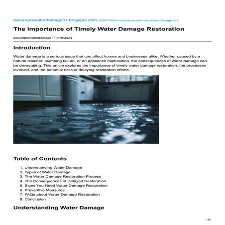 5 Water Damage prevention Tips.pptx