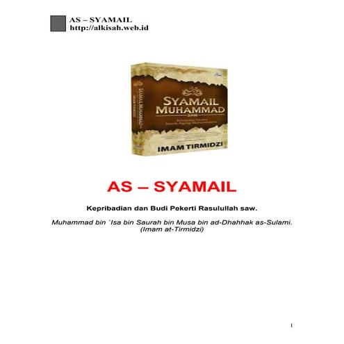 Syamail Muhammadiyyah | PDF
