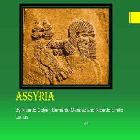 Assyria | PPTX | Death, Injury, or Military Conflict | Sensitive Topics