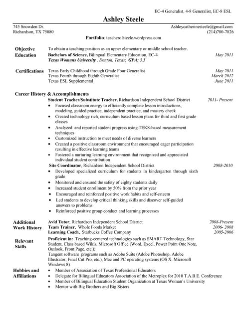 Randall Thomas Resume | PDF