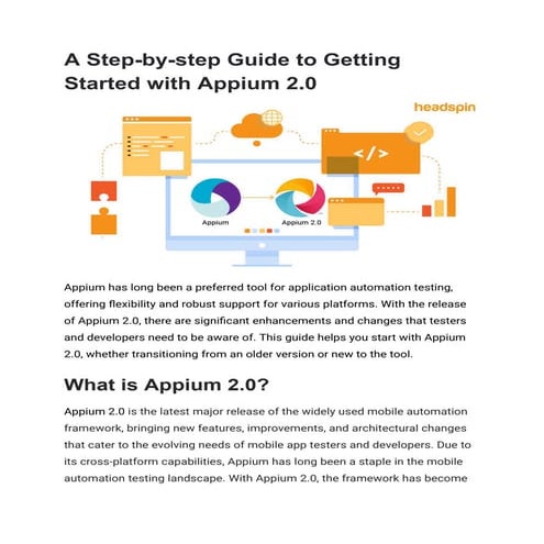 A Step By Step Guide To Getting Started With Appium 2 Pdf