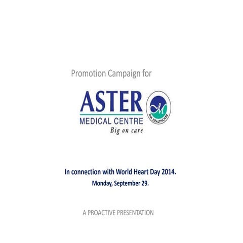 Aster - heart day presentation | PPT