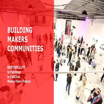 Building Makers Communities | PDF
