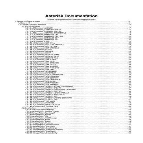 Asterisk admin-guide-1.8 | PDF