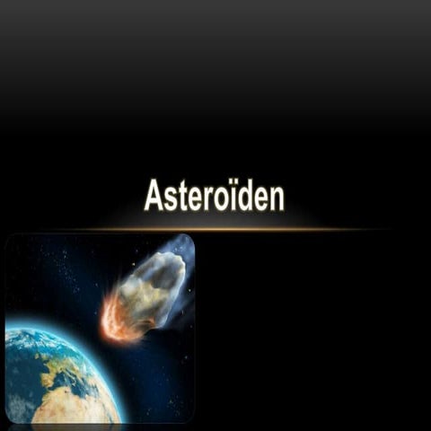 Asteroïde | PPT