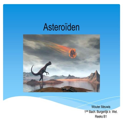 Asteroïden | PPTX | Space and Astronomy | Science