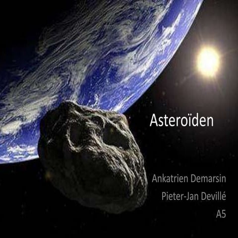 Asteroïden | PPTX