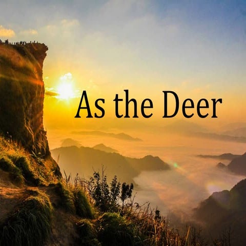As the Deer.pptx