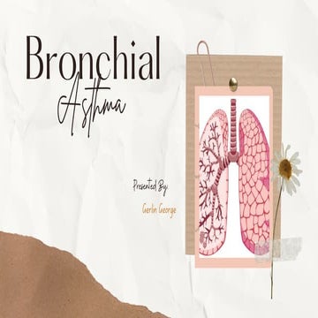 Case presentation on bronchial asthma | PDF