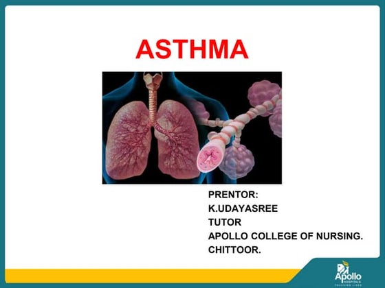 Asthma- Easy PPT for Nursing Students | PPT