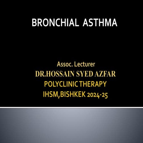 Asthma Review - GINA guidelines summary 2024 | PDF