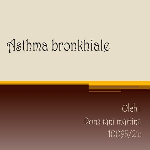 Leaflet asma bronkhial | DOCX