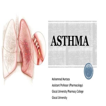 Asthma Definition, Symptoms, causes, pathophysiology , diagnosis ...