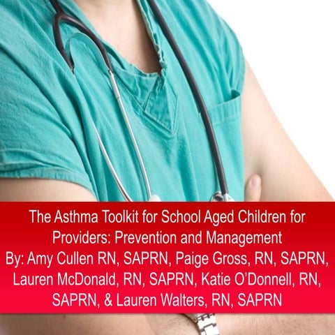 Asthma Toolkit for Providers | PPTX