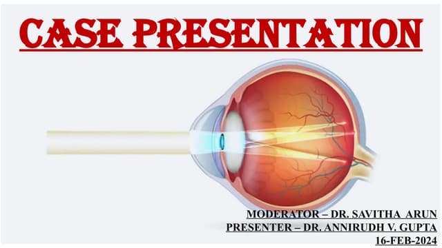 LOW VISION CASE PRESENTATION | PPTX
