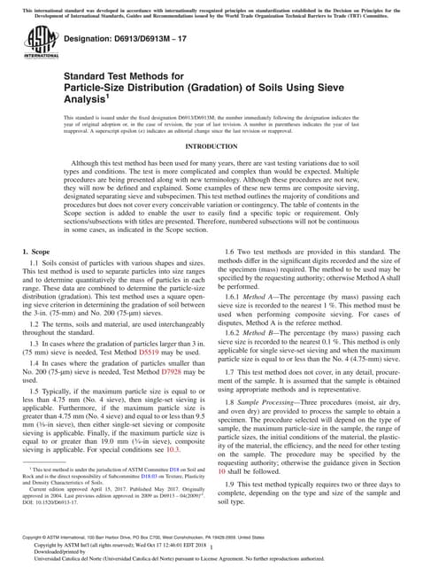 Astm d1338 | PDF | Chemistry | Science