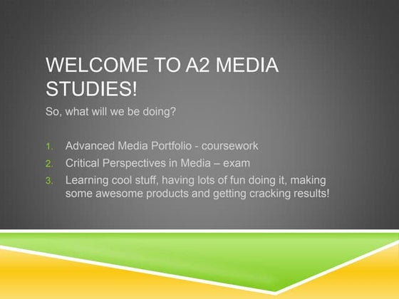 A2 evaluation | PPT