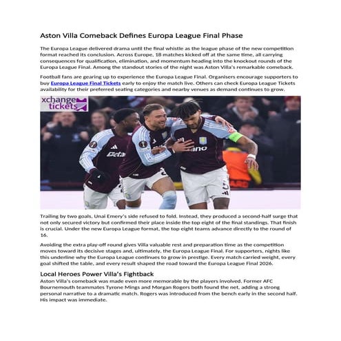 Aston Villa Comeback Defines Europa League Final Phase.docx