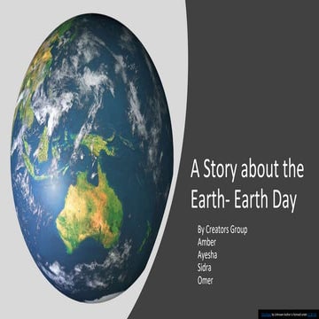 A Story about the Earth- Earth Day.pptx