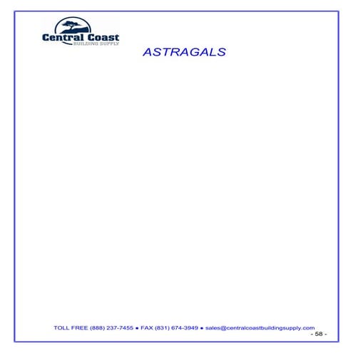 ASTRAGALS | PDF