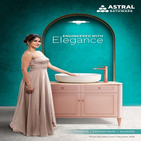 Astral Bathware Fittings Catalogue: Designs, Types & Applications | PDF