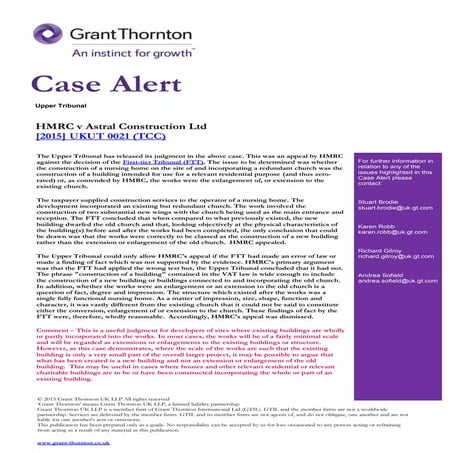 Case Alert - Astral Construction Ltd | PDF