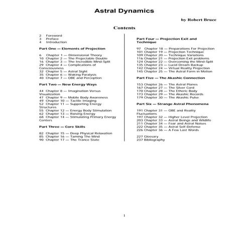 Astral dynamics | PDF