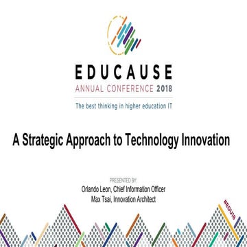 A strategic approach to technology innovation | PDF